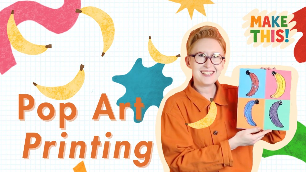 Pop Art Banana Printing! | Make This!