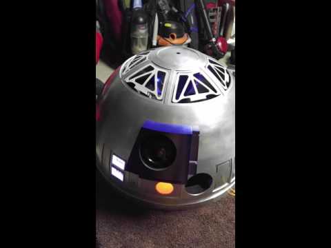 Star Wars - R2D2 Replica Build - Dome Panel Robotics and Sound Triggers