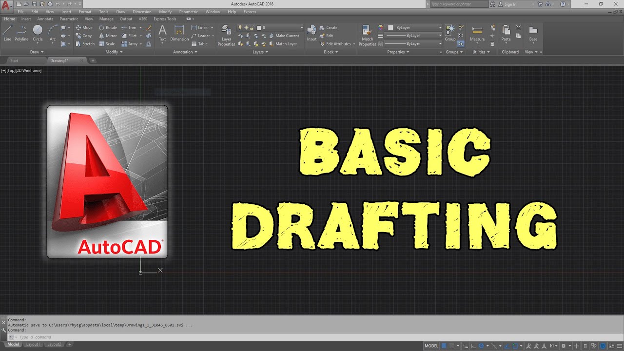 Intro to AutoCAD - Basic Drafting