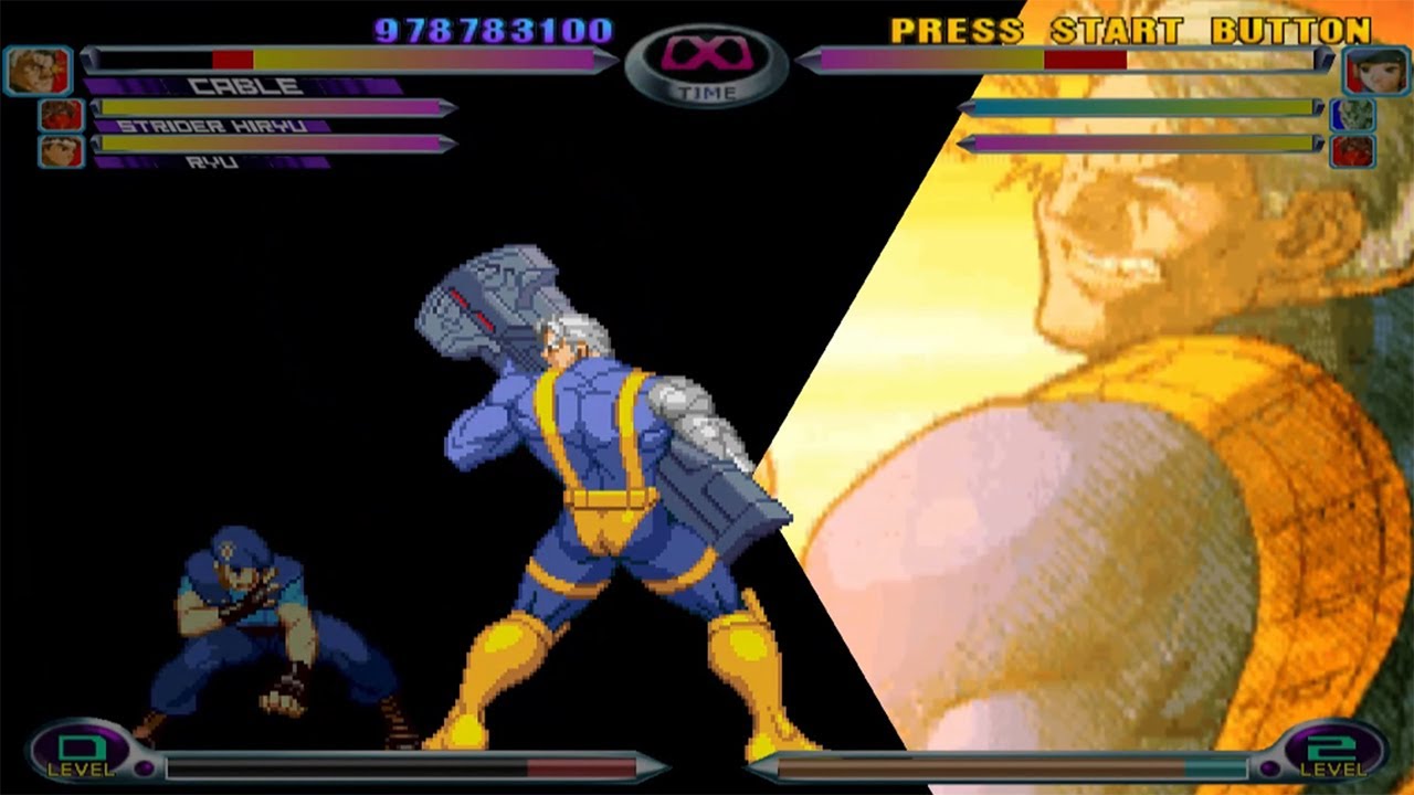 Marvel vs. Capcom 2: New Age of Heroes (PS2)