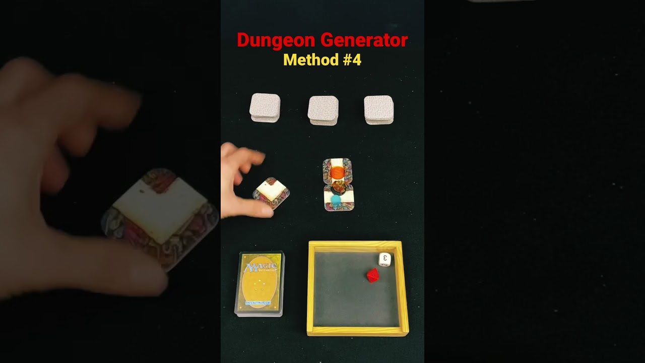 Random Dungeon Generator: Method 4 #Roleplaying #TableTopGaming