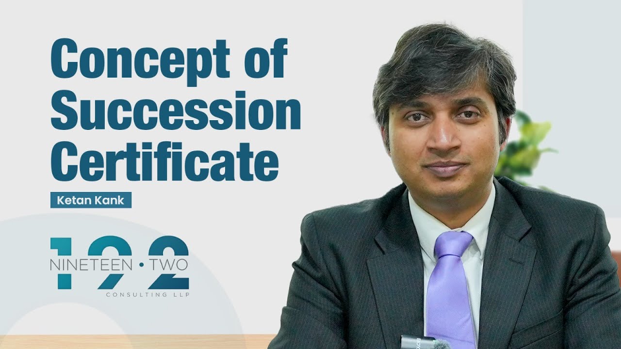 Concep of Succession Certificate