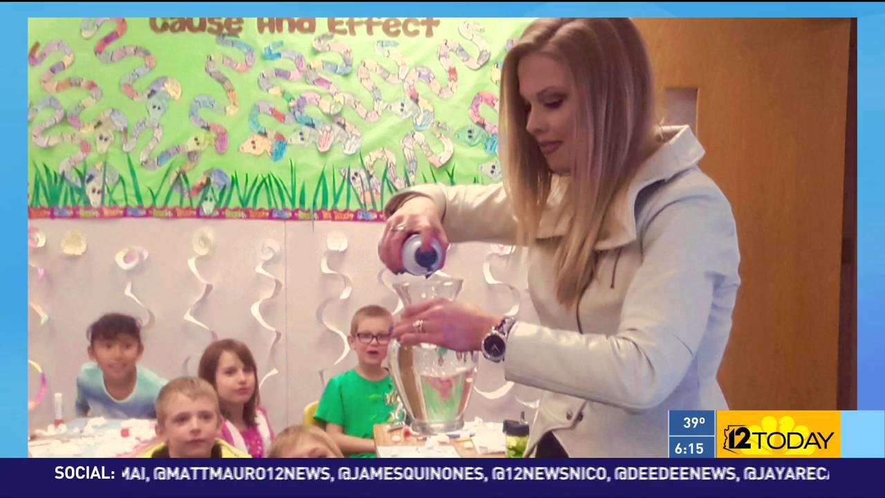 KPNX visit to Johnson Elementary