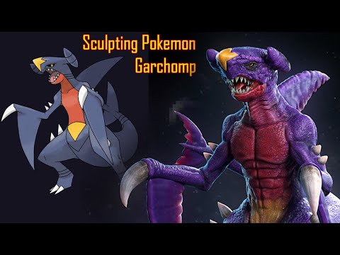Download OBJ file Garchomp pokemon • 3D print template ・ Cults