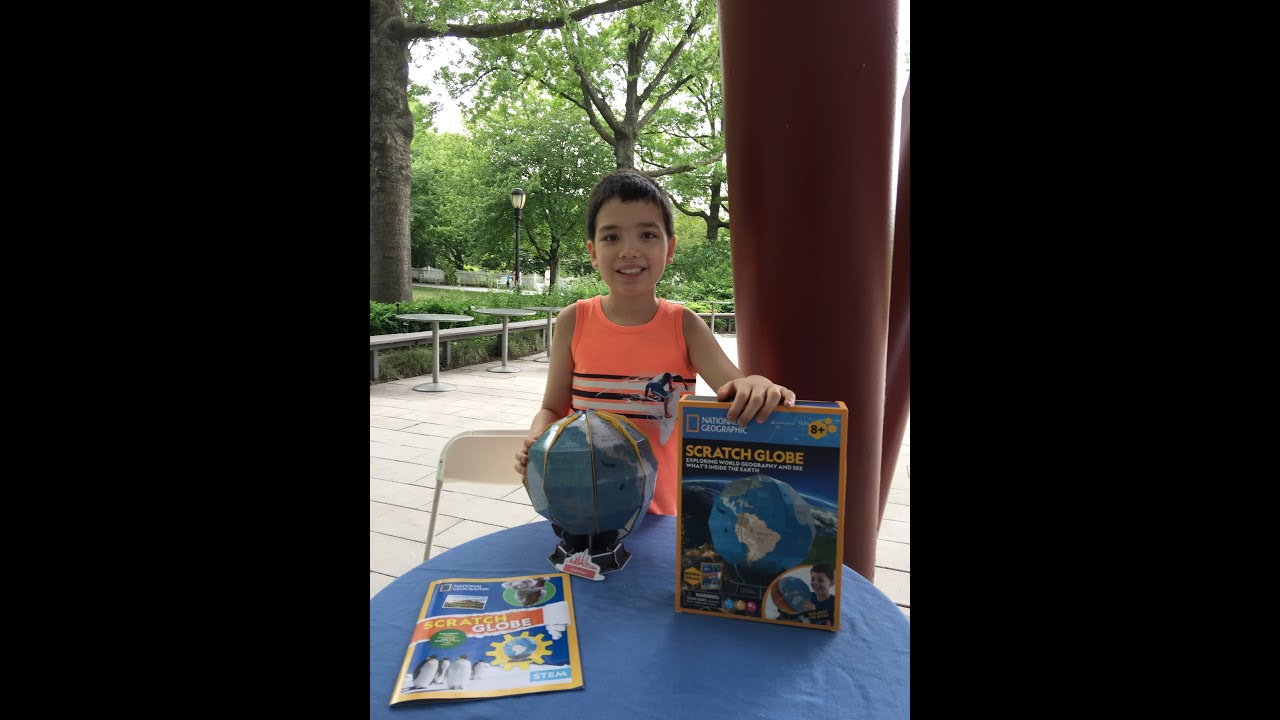 👨‍🔬 Scratch Globe From National Geographic & Cubic Fun! 🌎
