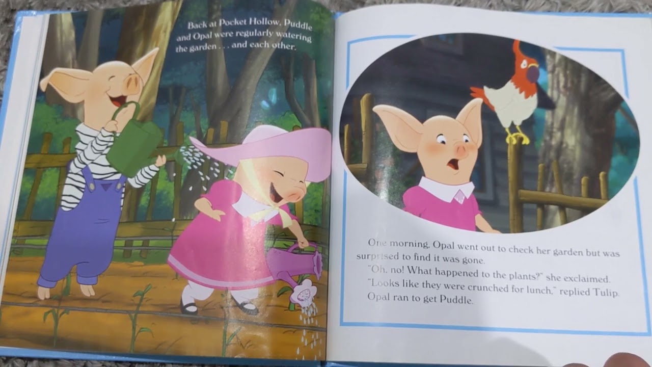 Reading the How Does Your Garden Grow book