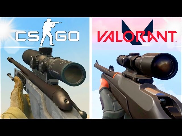 Valorant vs CS:GO : Skin market comparison