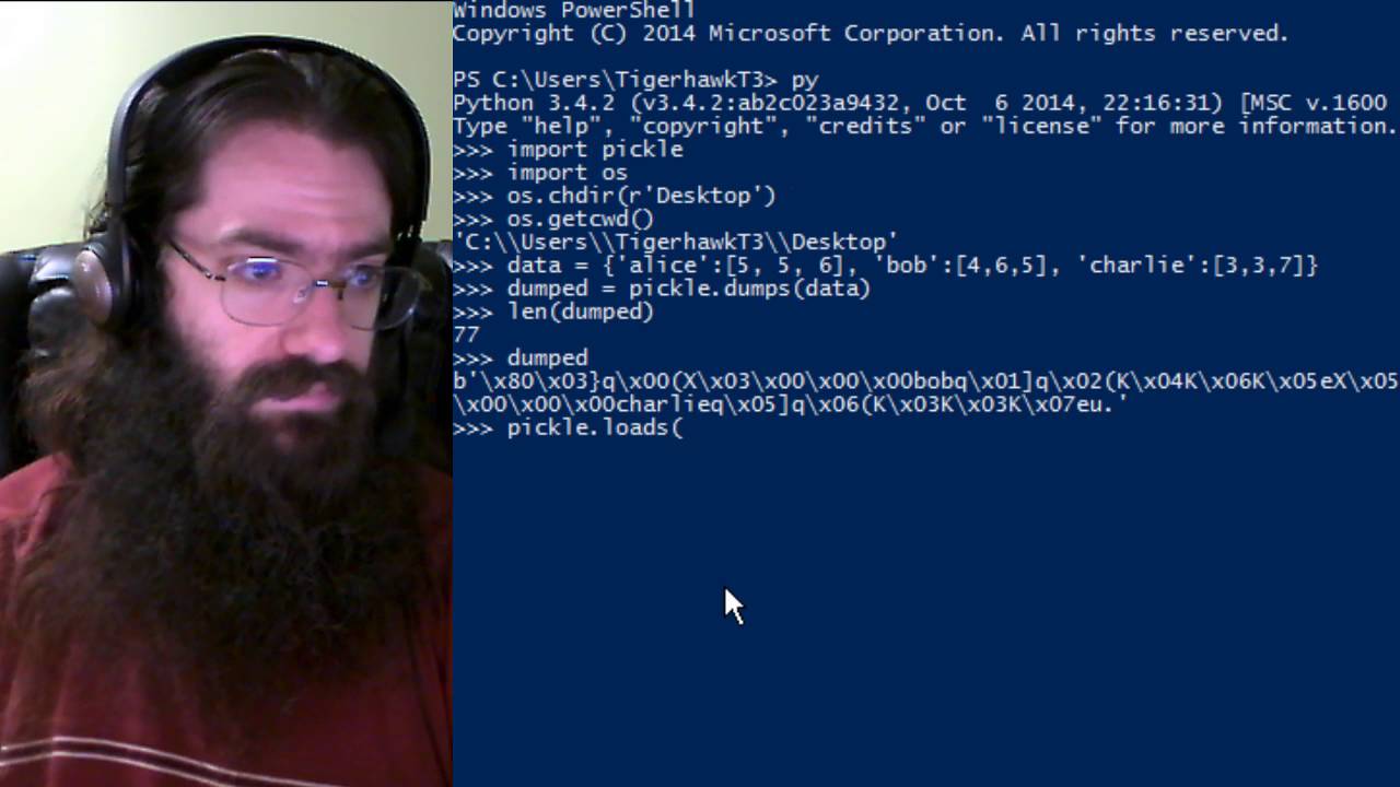 Let's Code Python: pickle