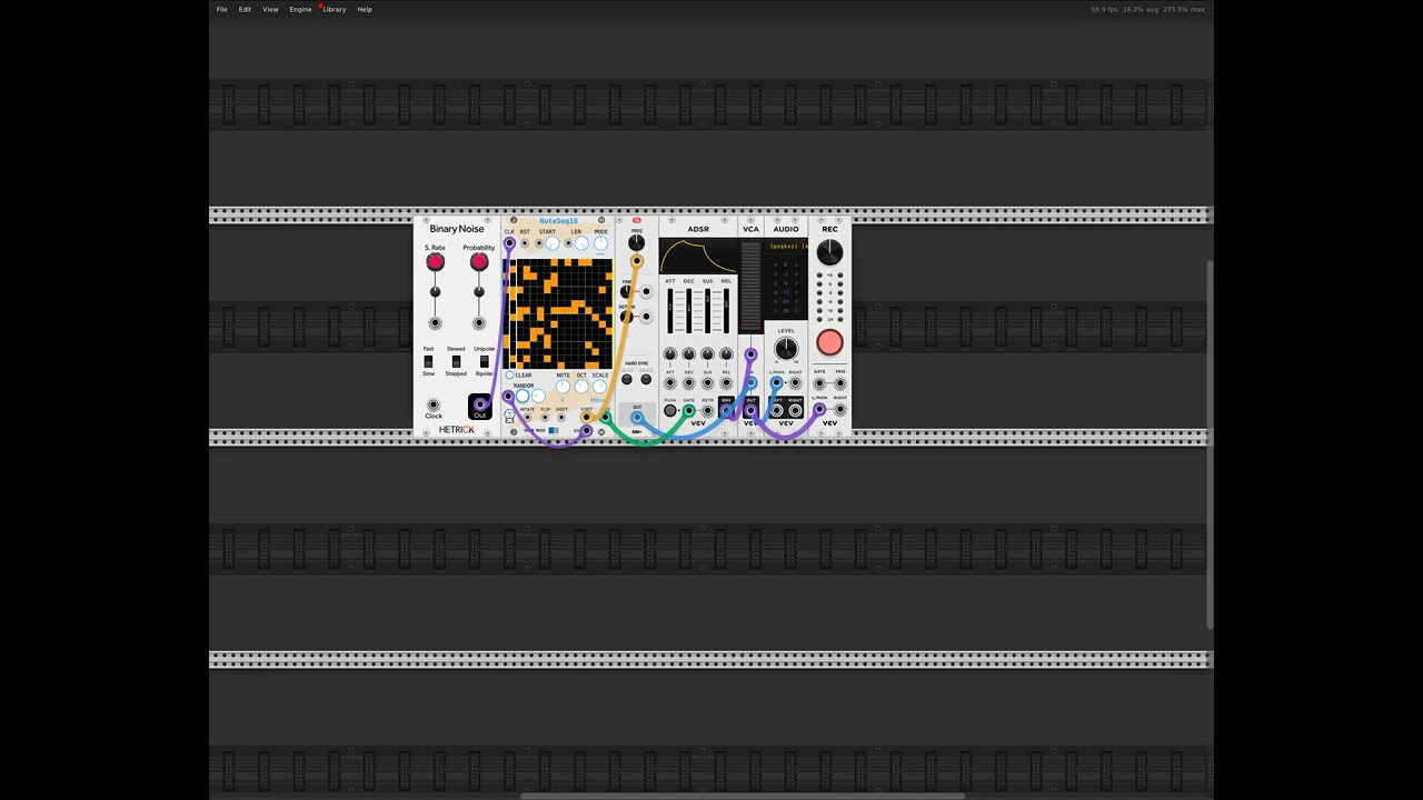 Ambient VCV Rack Patch - Tones 1