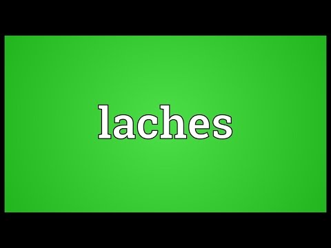 Laches Meaning