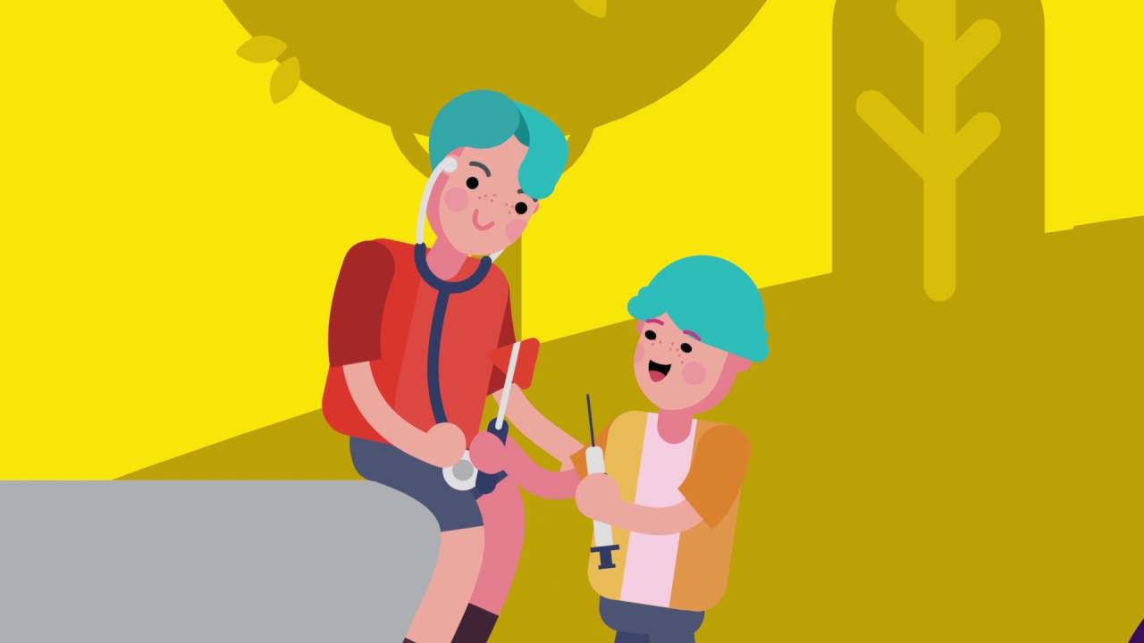 Animated explainer video | 2D animation for AVIVA “Poważne zachorowanie” by Studio Pigeon