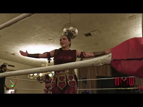 rmw lucha Libre women's showdown the queen of hearts  vs j-rod  Oxnard ca Rmw-lucha Libre