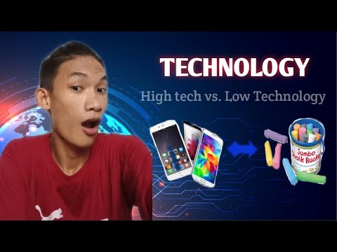 Technology: High tech vs. Low technology 😲