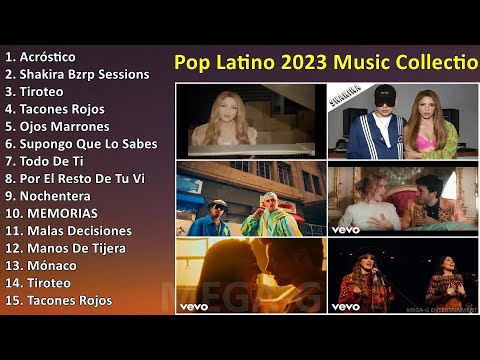 Pop Latino 2023 Music Collection - Best Spanish Pop Songs 2023 (Mix Latin Pop 2023-2024) ~ Grand...
