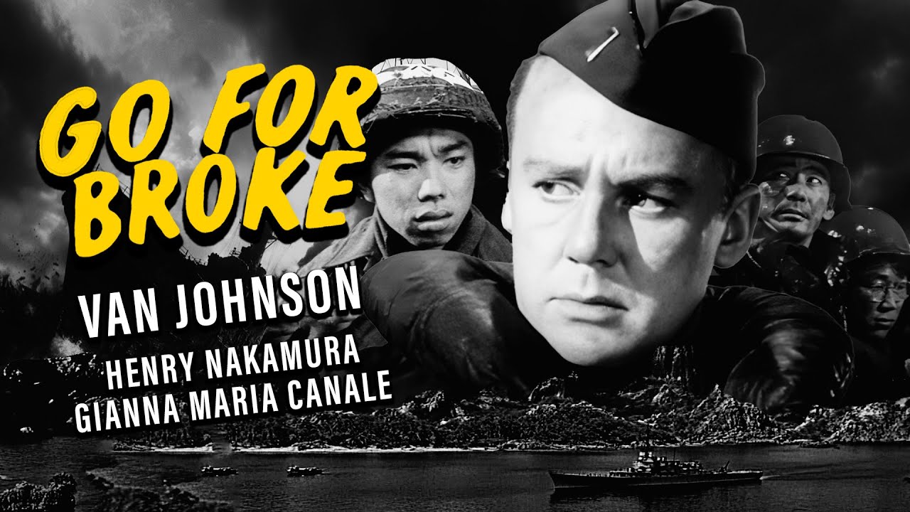 Go For Broke! (1951) | MGM Classic WW II Movie Drama | Full Movie