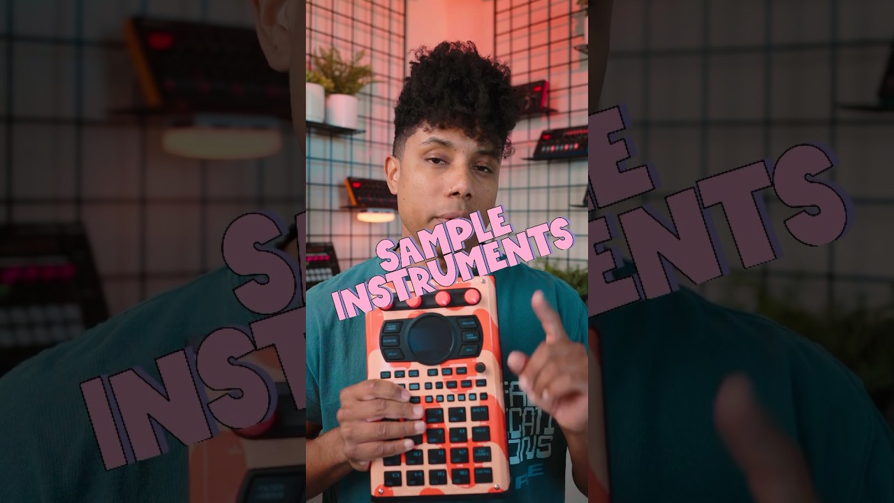 Sample Instruments - SP-404MKII #sp404mkii #sp404mk2 #sp404 #beatmaking #sampling