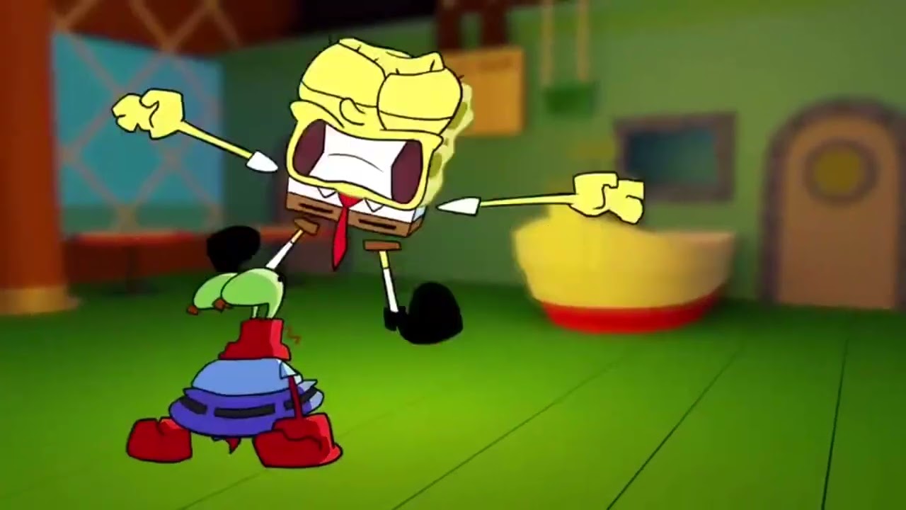 SpongeBob Finally Snaps (EARRAPE)