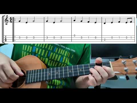 This Old Man - Easy Beginner Ukulele Tabs With Playthrough Tutorial Lesson