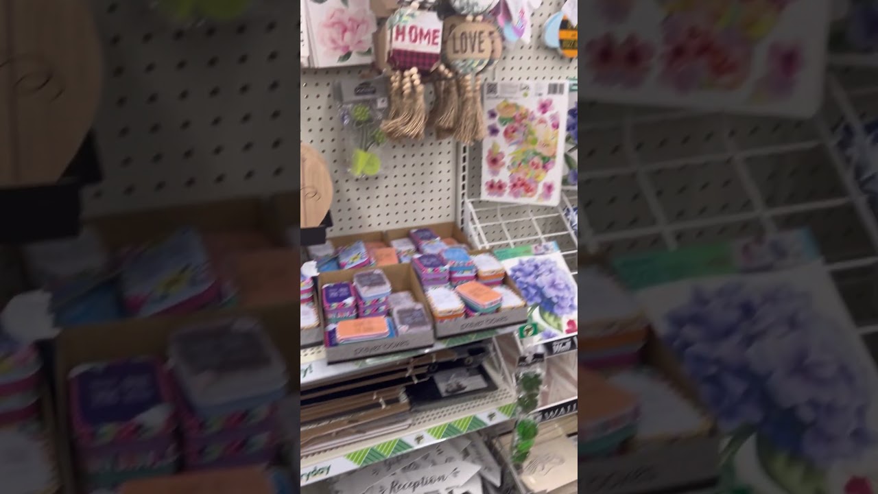 CHECK OUT THE DOLLAR  TREE CRAFT SECTION!! #crafts