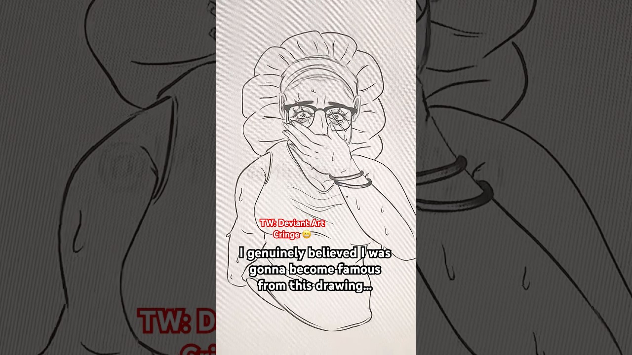 Guess who it is 😭 #art #foryou #digitalart #digitaldrawing #music #deviantart #cringe