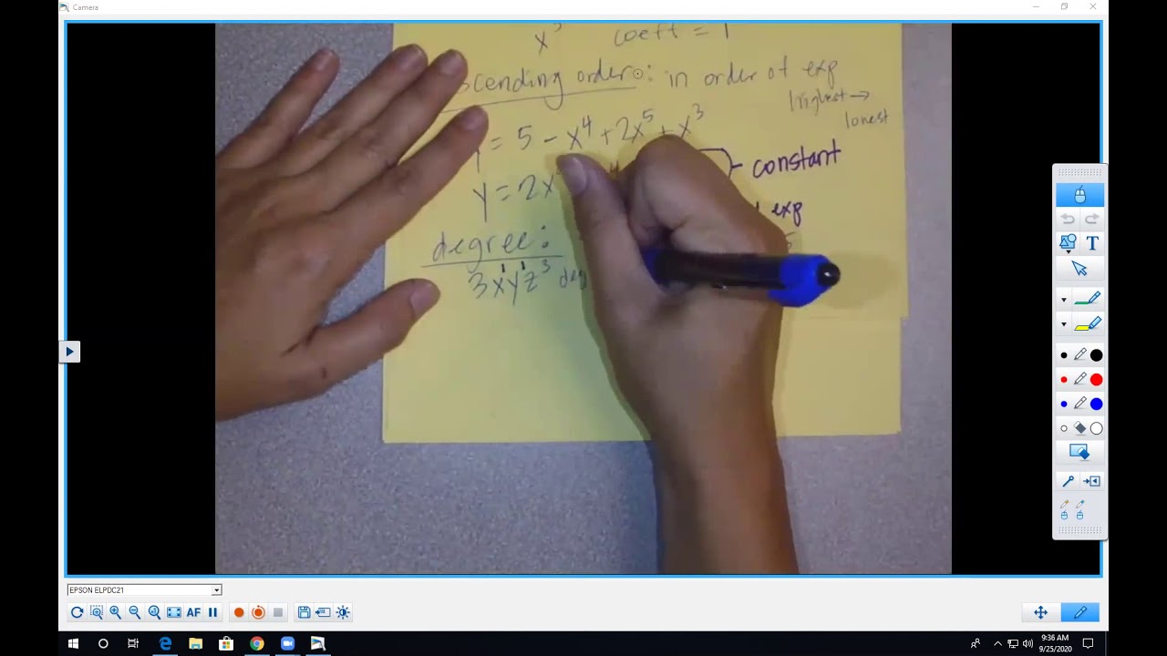 Math 131 Intro to Polynomials