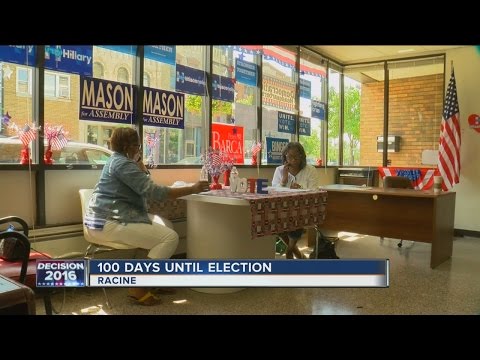 Saturday marks 100 days till the presidential election