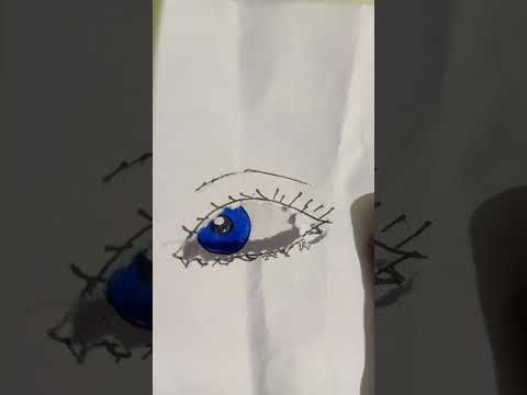 Eyes robot 🤖 drawing 👀😍#art #drawing #love #song #satisfying