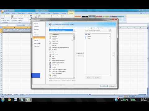 Data Entry Form in Excel - Ms Office 2007
