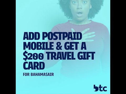 $200 Bahamasair Gift Card