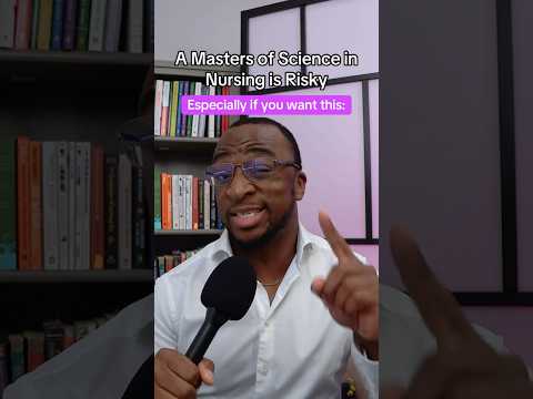 DO NOT Get a Masters in Nursing Informatics #nurses