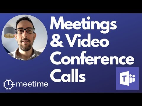 How To Use Microsoft Teams For Meetings And Video Conference Calls - Microsoft Teams Tutorial 2019