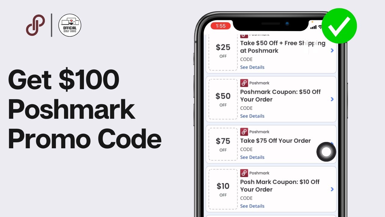 $100 Poshmark Promo Code 2024 (BEST METHOD)