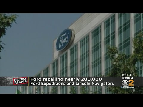 Thousands of Ford Expeditions and Lincoln Navigators recalled due to fire risk
