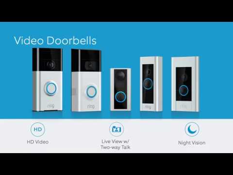 Ring Video Doorbell Comparison: Video Doorbell 2 & 3, Peephole Cam, Video Doorbell Pro & Elite