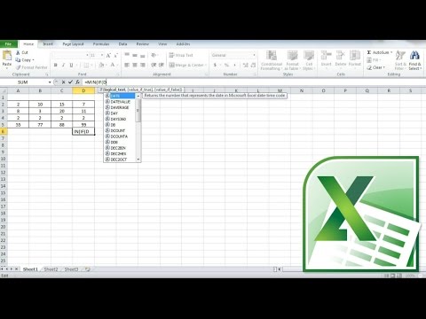 Excel MIN Value of Cell Range, Using MIN IF Function with multiple criteria in Excel