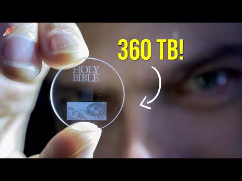 Superman Memory Crystal: Storing Data For 13.8 Billion Years
