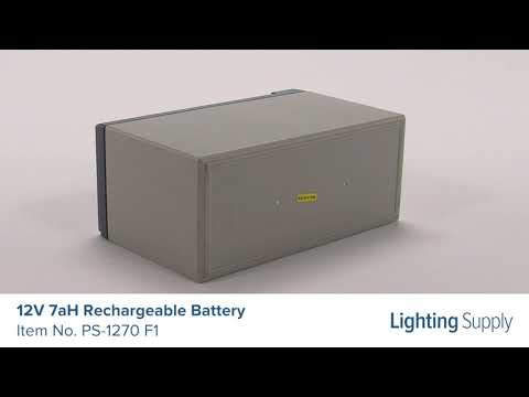 Power Sonic 12V 7aH Rechargeable Battery (PS-1270 F1)