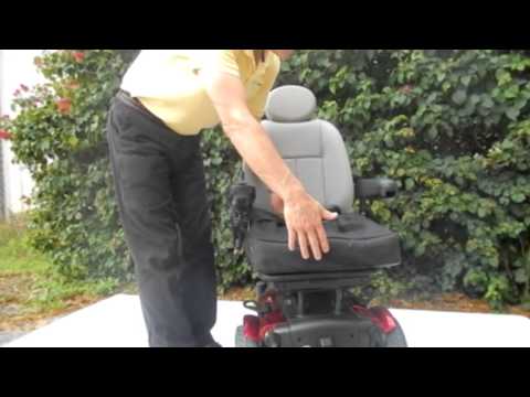 Pride Jazzy J6 Power Chair Red Like New by Marc's Mobility
