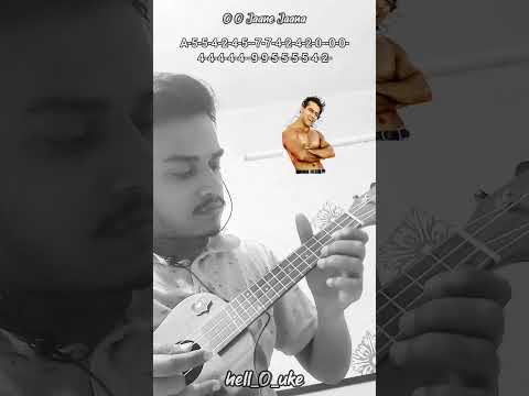 O O Jaane Jaana 🎸| Ukulele Tabs #ukuleletabs