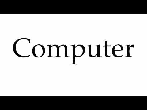 How to Pronounce Computer