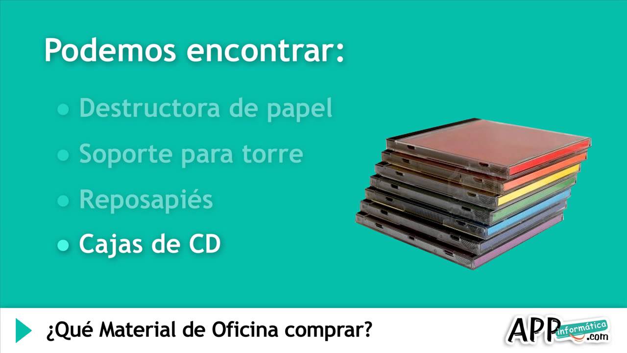 ¿Qué Material de Oficina comprar?   l APPinformatica.com