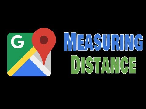Google Maps - Measure Distance Tool