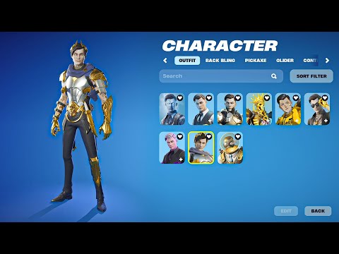 Evolution of Fortnite Midas Skins (2020 - 2024)