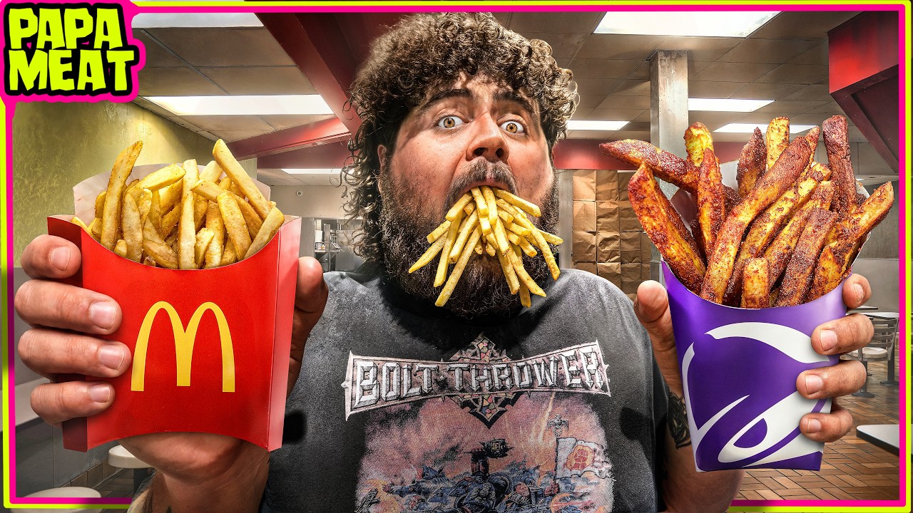 Ranking EVERY Fast Food Fries...
