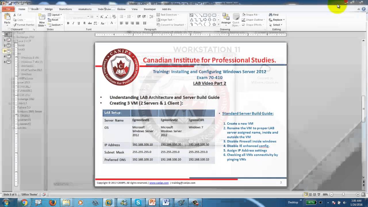 70-410 - Part 2 - Installing Configuring LAB Servers Infrastructure