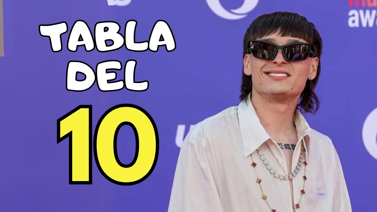 Tabla de Multiplicar del 10