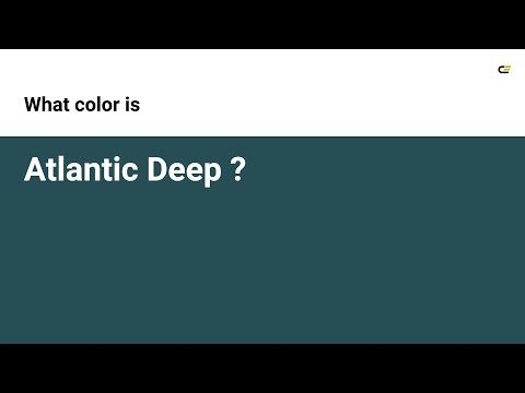 Atlantic Deep color #274e55 hex color - Blue color - Warm color 274e55