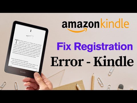 Kindle Paperwhite SE: Can't Register to Amazon Account? - Fix Unregistered Error!