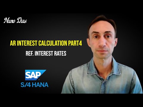Customer Interest Calculation - Define Reference Interest Rates PART4: SAP S/4 HANA
