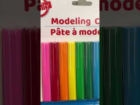 Unbranded Non-Drying Modeling Clay From Dollar Tree To Sculpt The Figure.